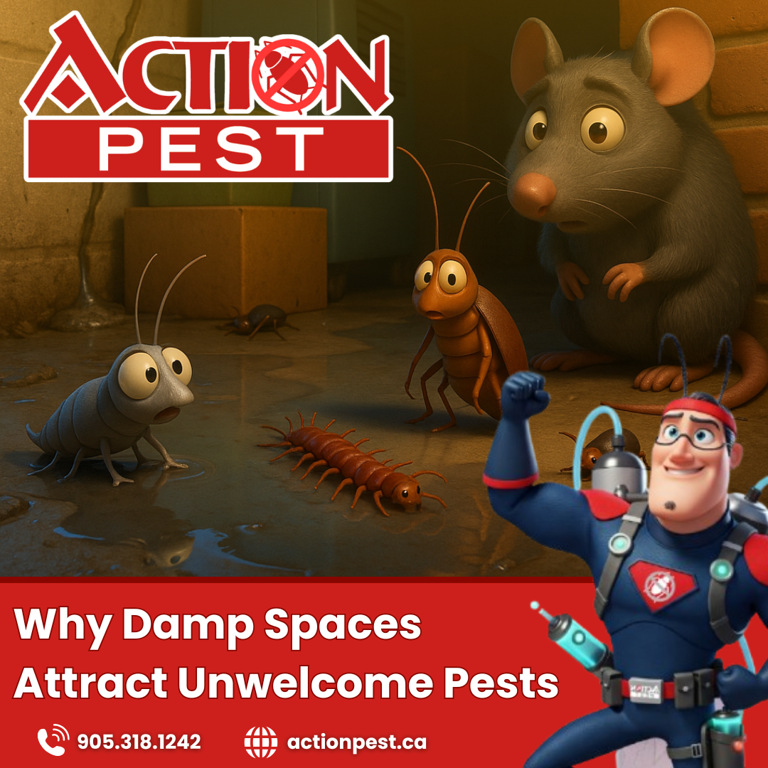 Basement Blues: Why Damp Spaces Attract Unwelcome Pests - Action Pest ...